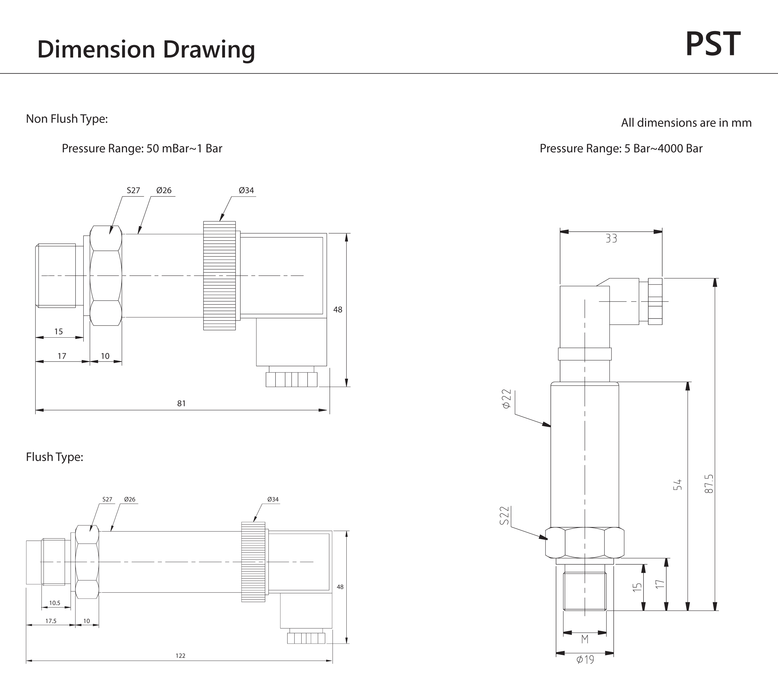 INNO Inno PST Pressure Transmitter